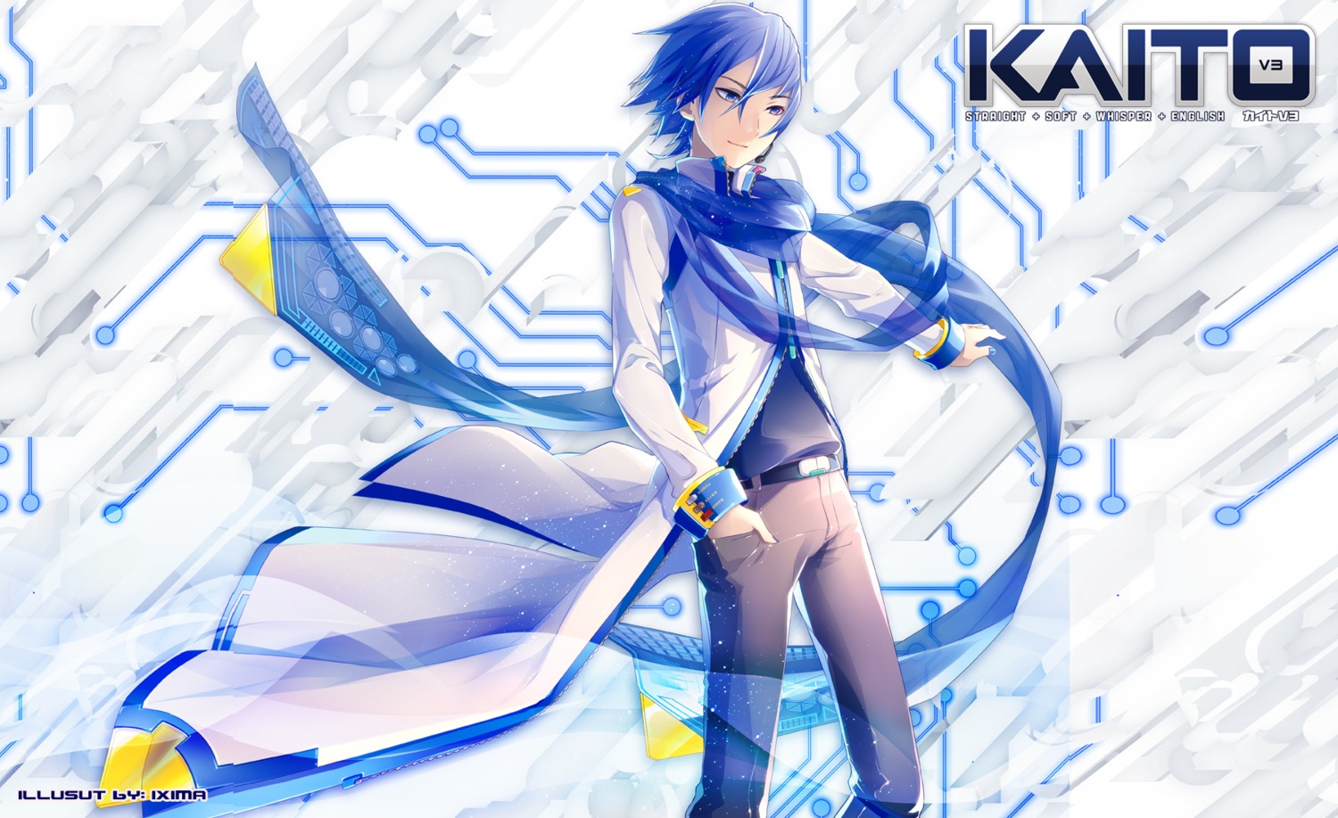 ixima vocaloid kaito male wallpaper | #377351 | yande.re